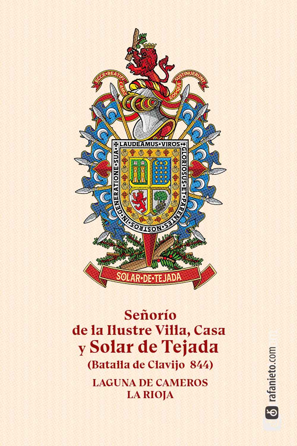Escudo del Solar de Tejada – Fray Rafael Nieto